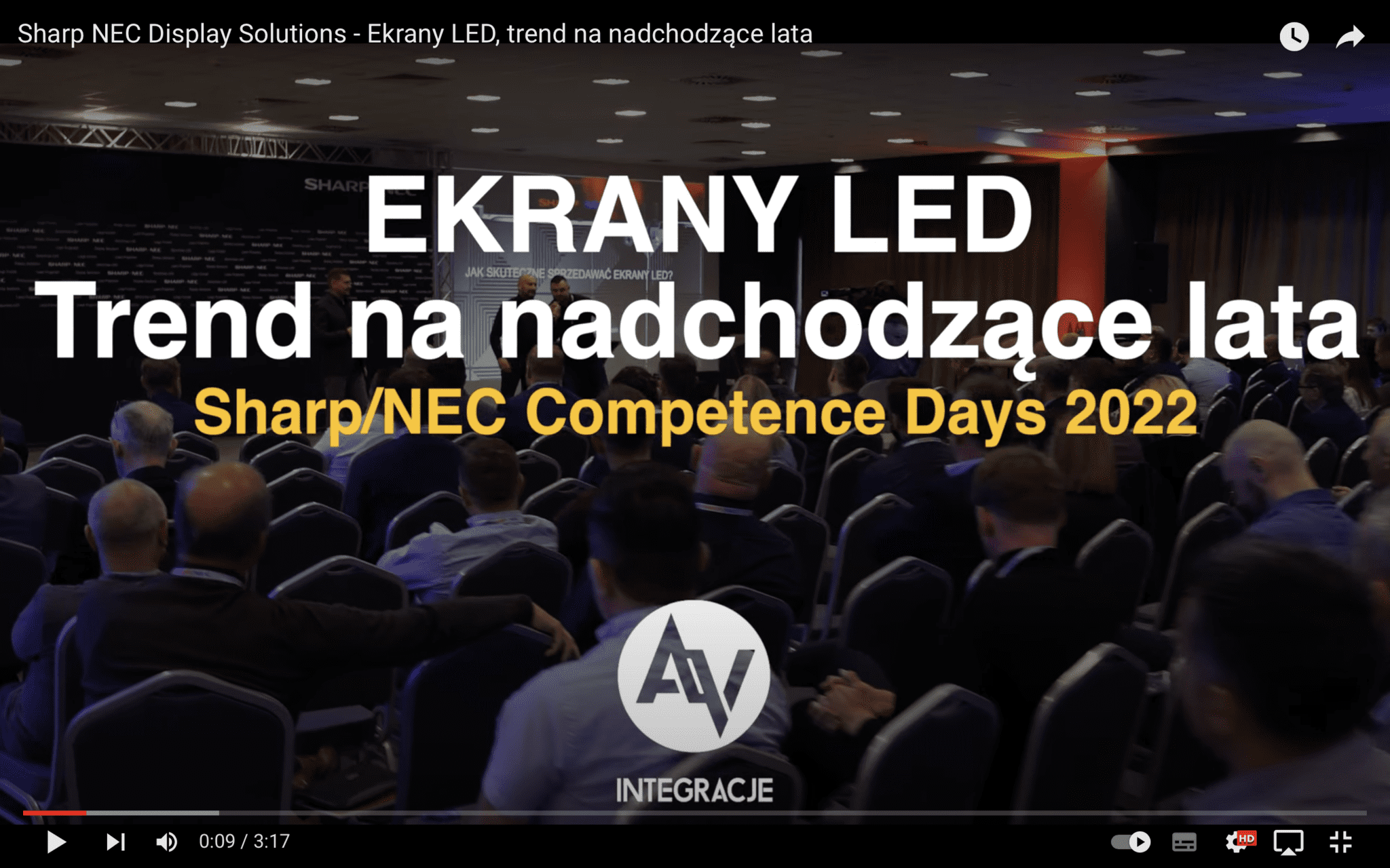 Sharp NEC Display Solutions - Ekrany LED, trend na nadchodzące lata | AVIntegracje